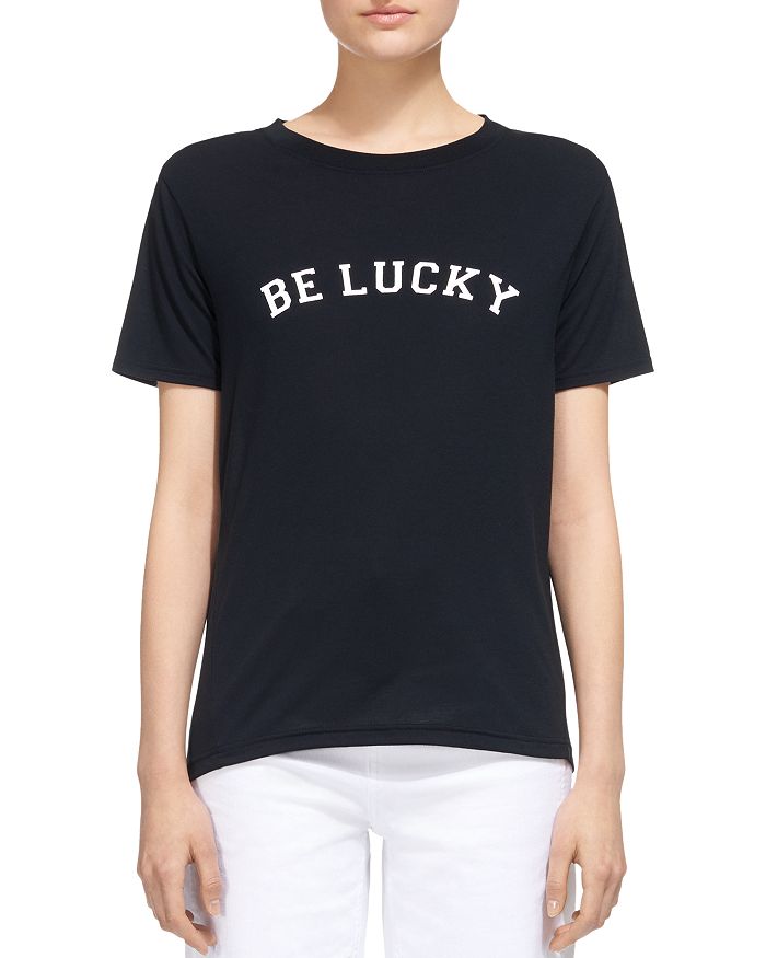 Whistles Be Lucky Logo Tee | Bloomingdale's