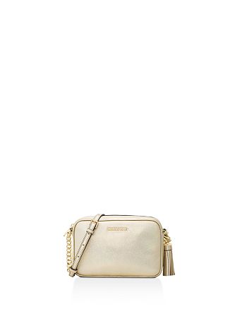 MICHAEL Michael Kors Medium Leather Camera Bag | Bloomingdale's