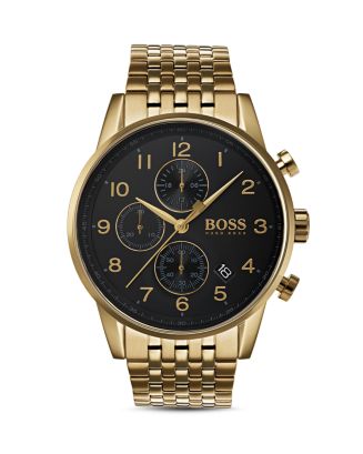 HUGO Boss Navigator Watch, 44mm | Bloomingdale's