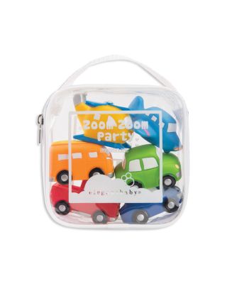 Elegant Baby Zoom Zoom Party Bath Toys, Set of 6 - Ages 6 Months+ ...