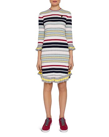 Ted Baker Ted Baker Colour by Numbers Irette Striped Knit Dress ...