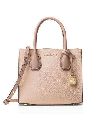 MICHAEL Michael Kors Mercer Color Block Medium Pebbled Leather ...