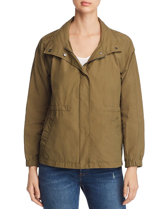 Eileen Fisher Snap Storm Placket Jacket | Bloomingdale's