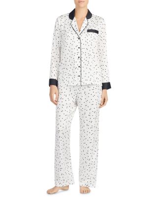 kate spade new york Charm Satin PJ Set | Bloomingdale's