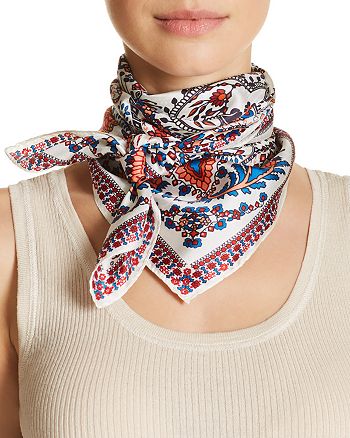 Echo The Bengal Paisley Print Silk Scarf | Bloomingdale's