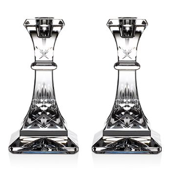 Waterford Lismore Candlestick, Pair | Bloomingdale's
