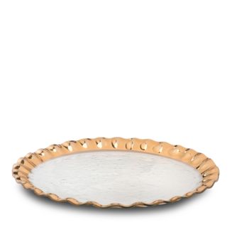 Annieglass Ruffle Round Entertaining Platter | Bloomingdale's