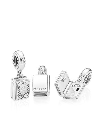 Pandora Fairy Tale Book Sterling Silver Charm | Bloomingdale's
