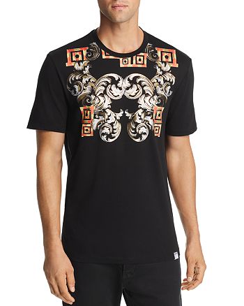 Versace Collection Horn Baroque Graphic Tee | Bloomingdale's