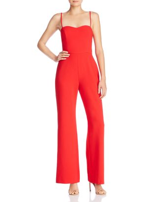 FRENCH CONNECTION Whisper Spaghetti-Strap Jumpsuit | Bloomingdale's