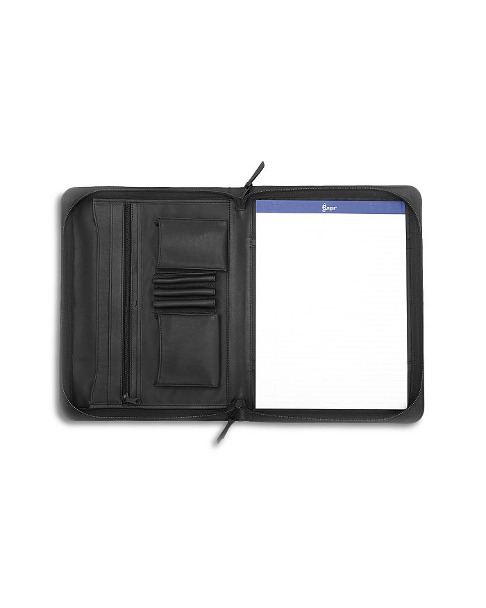 ROYCE New York Luxury Leather Zip-Around Portfolio & iPad Tablet ...