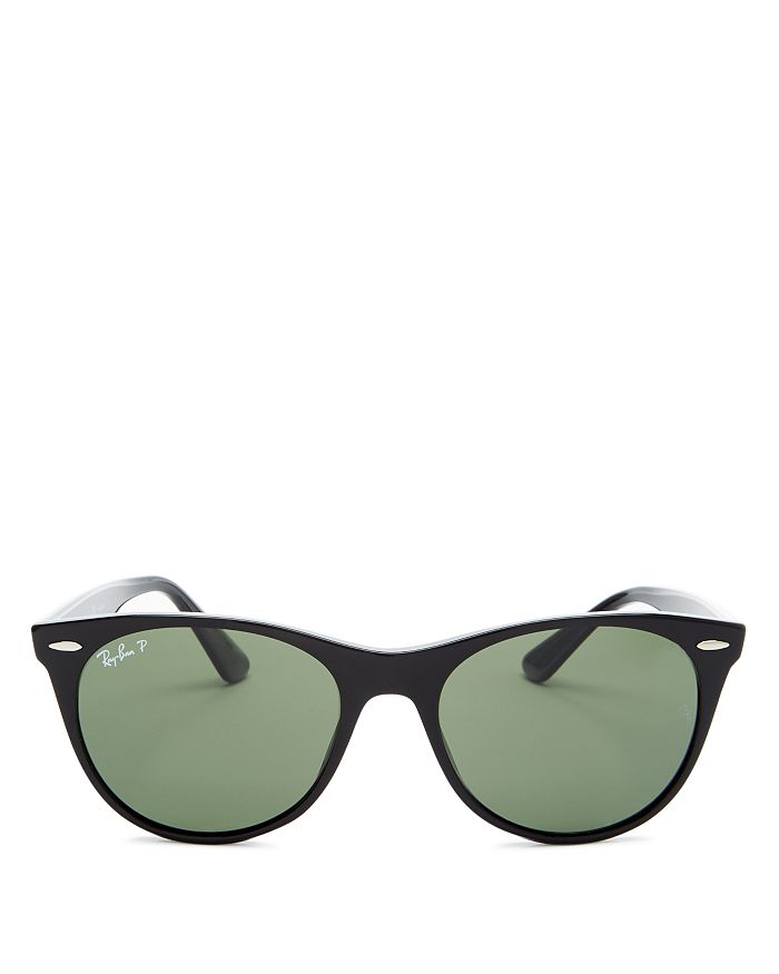 Ray-Ban Women's Polarized Round Sunglasses, 55mm | Bloomingdale's