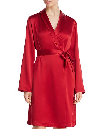La Perla Silk Short Robe | Bloomingdale's