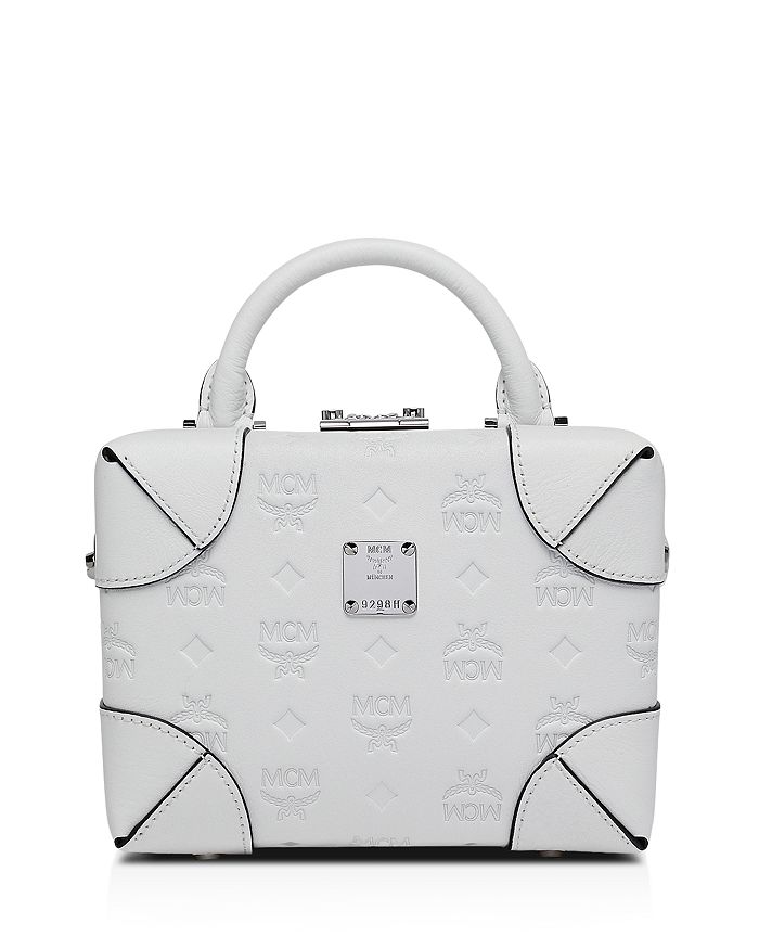 MCM Berlin Embossed Leather Camera Bag Crossbody | Bloomingdale's