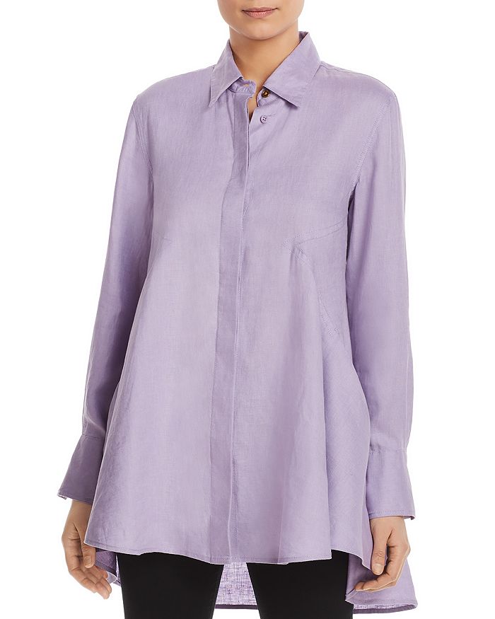 DKNY Trapeze Tunic Shirt | Bloomingdale's
