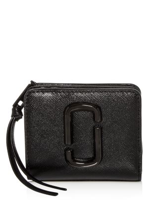 MARC JACOBS Mini Compact Leather Wallet | Bloomingdale's