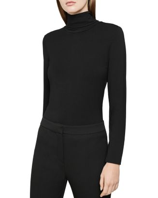 REISS Charlie Turtleneck Top | Bloomingdale's