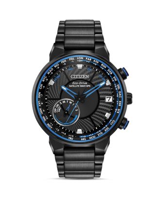 Citizen Satellite Wave World Time Eco-Drive GPS Watch, 44mm ...