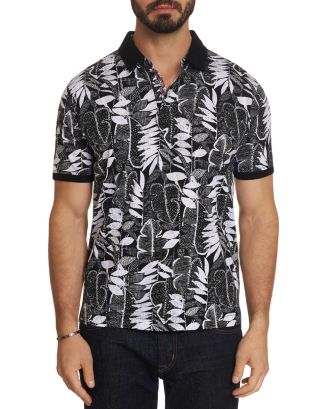 Robert Graham Dimas Floral-Print Classic Fit Polo Shirt | Bloomingdale's