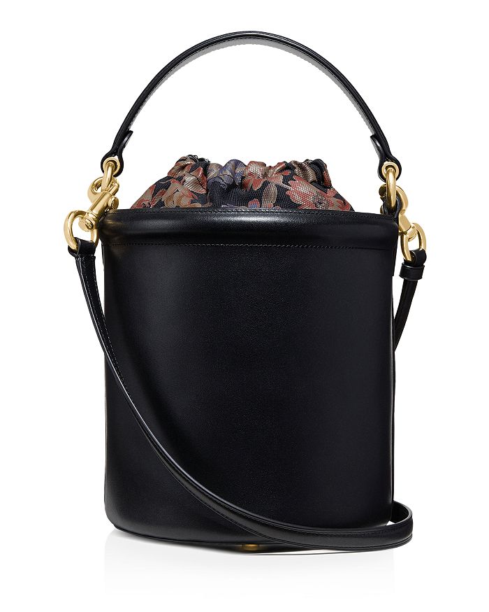 COACH Medium Drawstring Leather Bucket Bag | Bloomingdale's