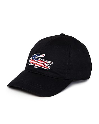 Lacoste Big Croc USA Gabardine Cap | Bloomingdale's