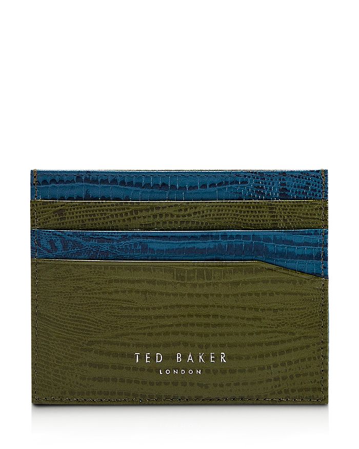 Ted Baker Lizmag RFID Block Embossed Card Case | Bloomingdale's