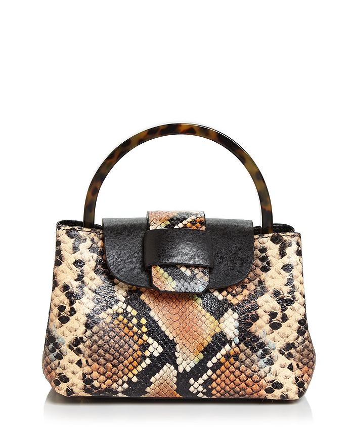 Nico Giani Myria Micro Python Print Mini Bag | Bloomingdale's