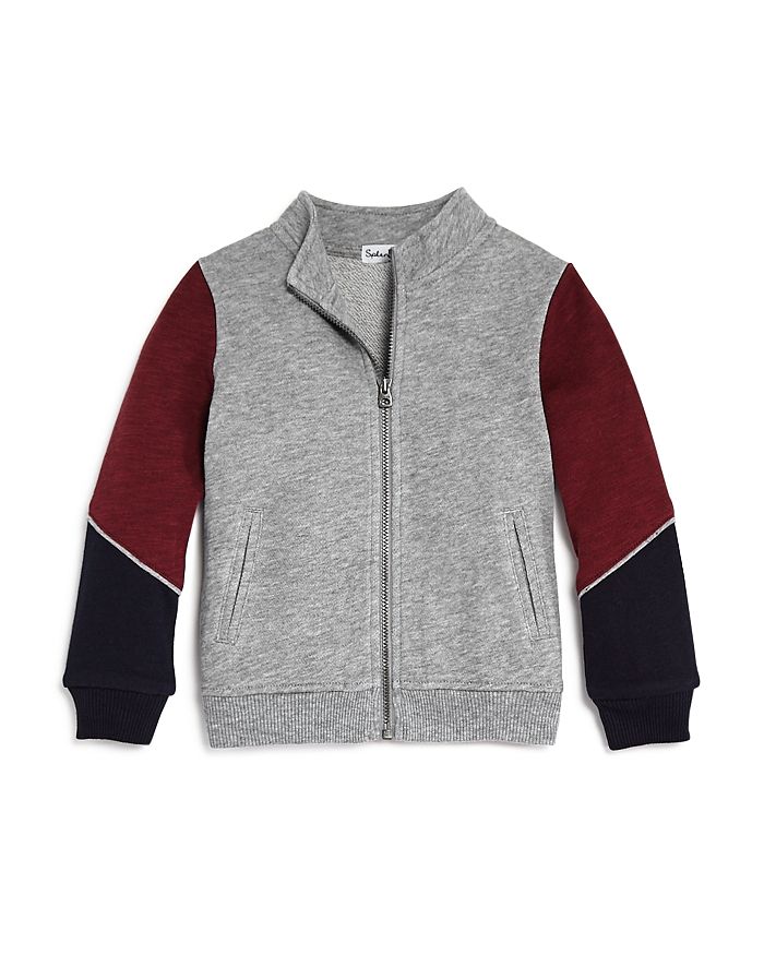 Splendid Boys' Color-Block Zip-Up Sweatshirt - Little Kid | Bloomingdale's