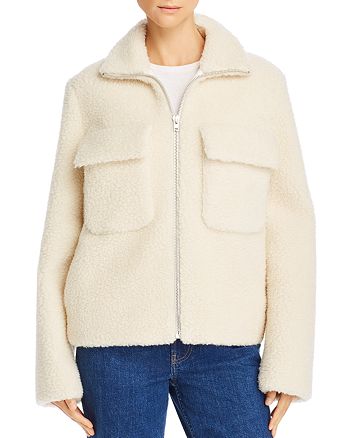 Helmut Lang Teddy Bomber Jacket | Bloomingdale's