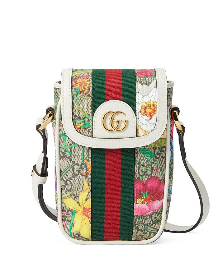 Gucci Ophidia GG Flora Wallet | Bloomingdale's