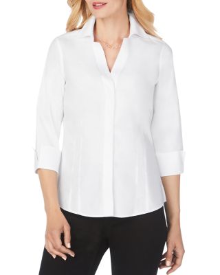 Click here for Foxcroft Taylor Non-Iron Button-Down Top prices