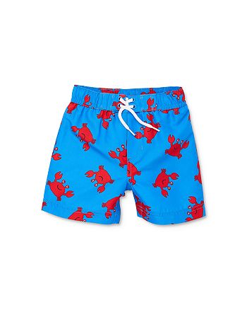 Little Me Boys' Crab Print Swim Trunks - Baby | Bloomingdale's