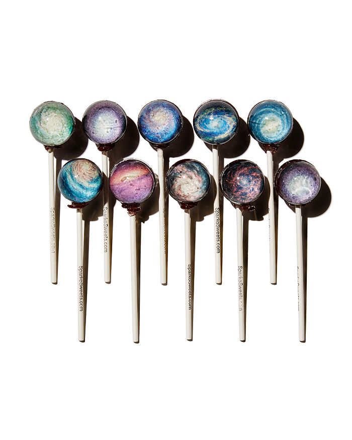Sparko Sweets Galaxy Lollipops Spiral Designs Gift Box | Bloomingdale's