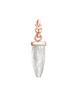 TOUS 18K Rose Gold-Plated Sterling Silver Quartz Tiny Prisma Pendant ...
