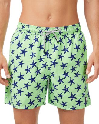 TOM & TEDDY Starfish Swim Trunks | Bloomingdale's