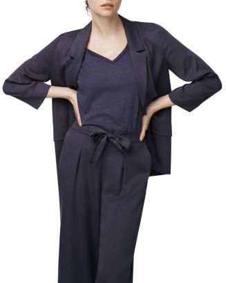 b new york Asymmetric Split-Back Blazer | Bloomingdale's