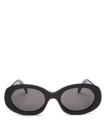 CELINE Women's Oval Sunglasses, 52mm | Bloomingdale's
