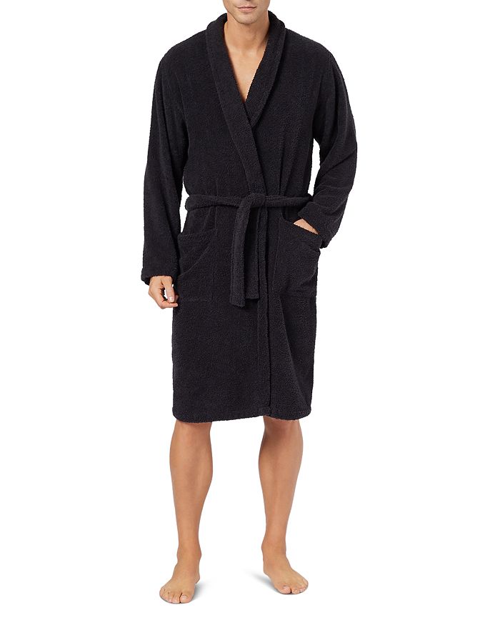 Armani Armani Cotton Logo Bath Robe | Bloomingdale's