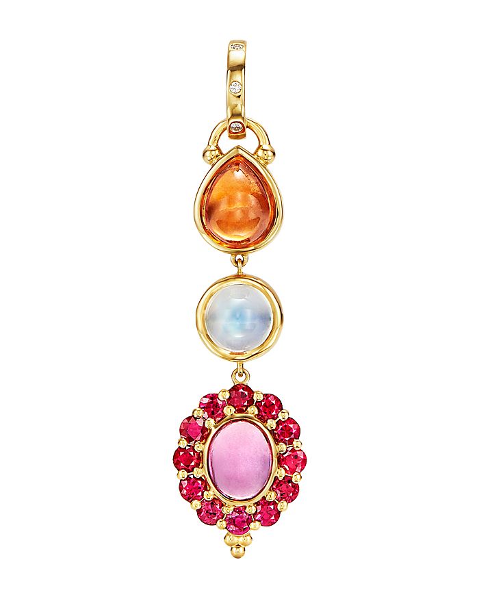 Temple St. Clair 18K Yellow Gold Color Theory Multi-Gemstone & Diamond ...