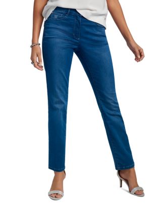 BASLER Norma Flare Jeans in Dark Blue | Bloomingdale's