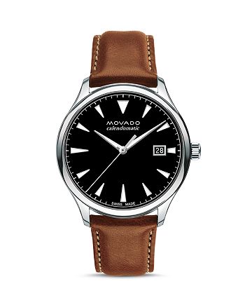 Movado Heritage Calendomatic Watch, 40mm | Bloomingdale's
