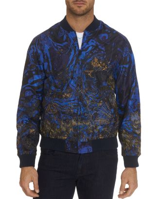 Robert Graham The Lewis Limited Edition Silk Embroidered Oil Slick ...