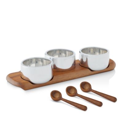 Nambé Classic Triple Condiment Server | Bloomingdale's