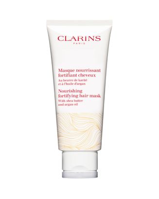 Clarins Nourishing Fortifying Hair Mask with Shea Butter & Argan Oil ...