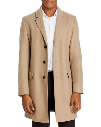 HUGO Migor Slim Fit Top Coat | Bloomingdale's