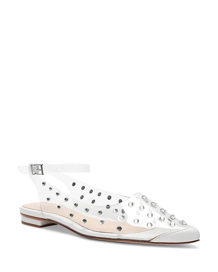 SCHUTZ Women's Biina Studded Flats | Bloomingdale's