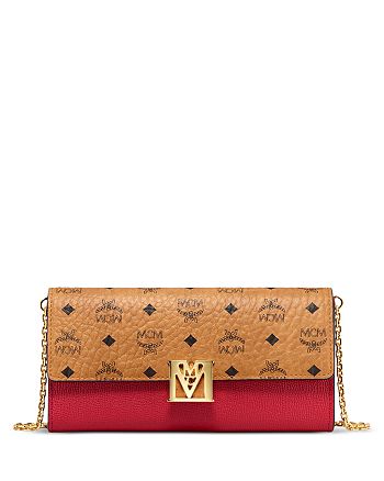 MCM Mena Visetos Chain Wallet | Bloomingdale's