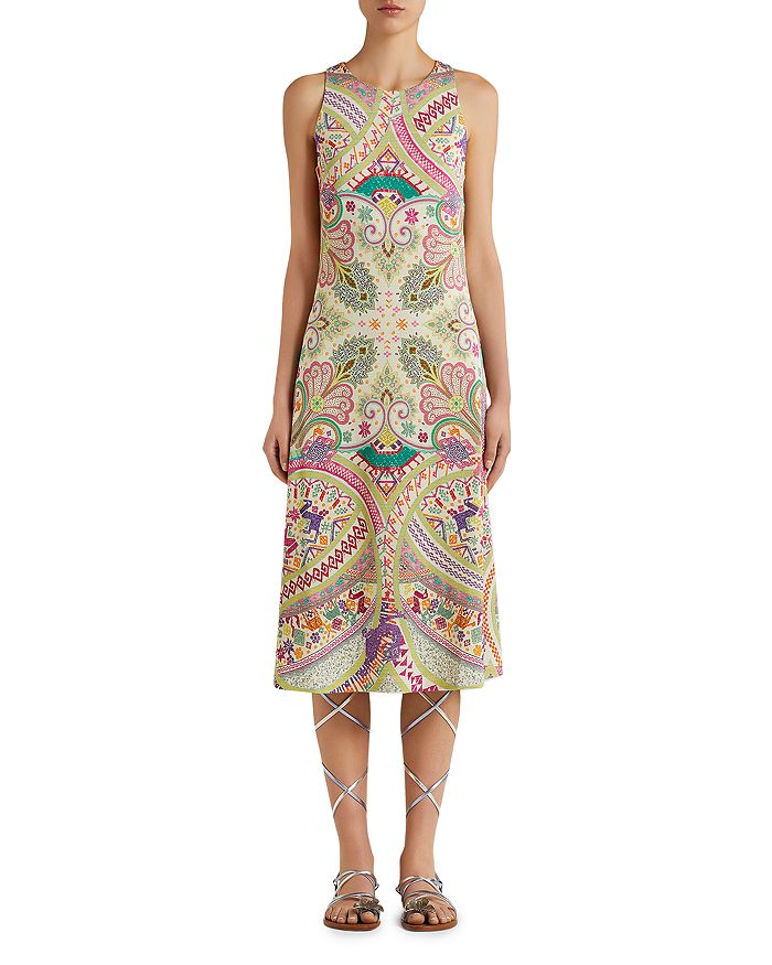 Etro Rococo Print Jersey Midi Dress | Bloomingdale's