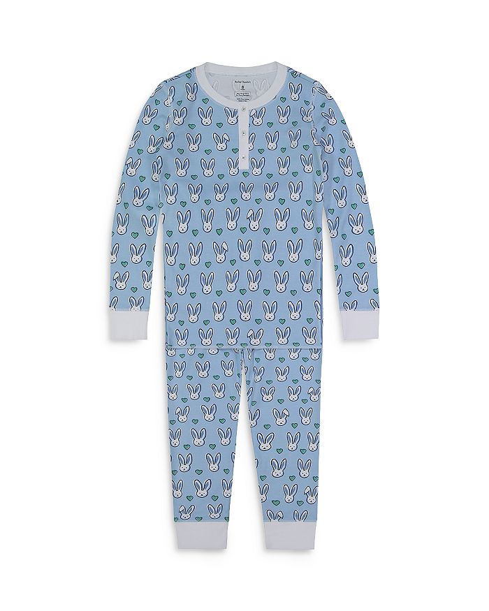 Roller Rabbit Unisex Henley Top & Leggings Pajama Set - Baby, Little ...