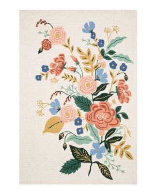 Click here for Rifle Paper Co. Les Fleurs Les-04 Area Rug  23 x 3... prices